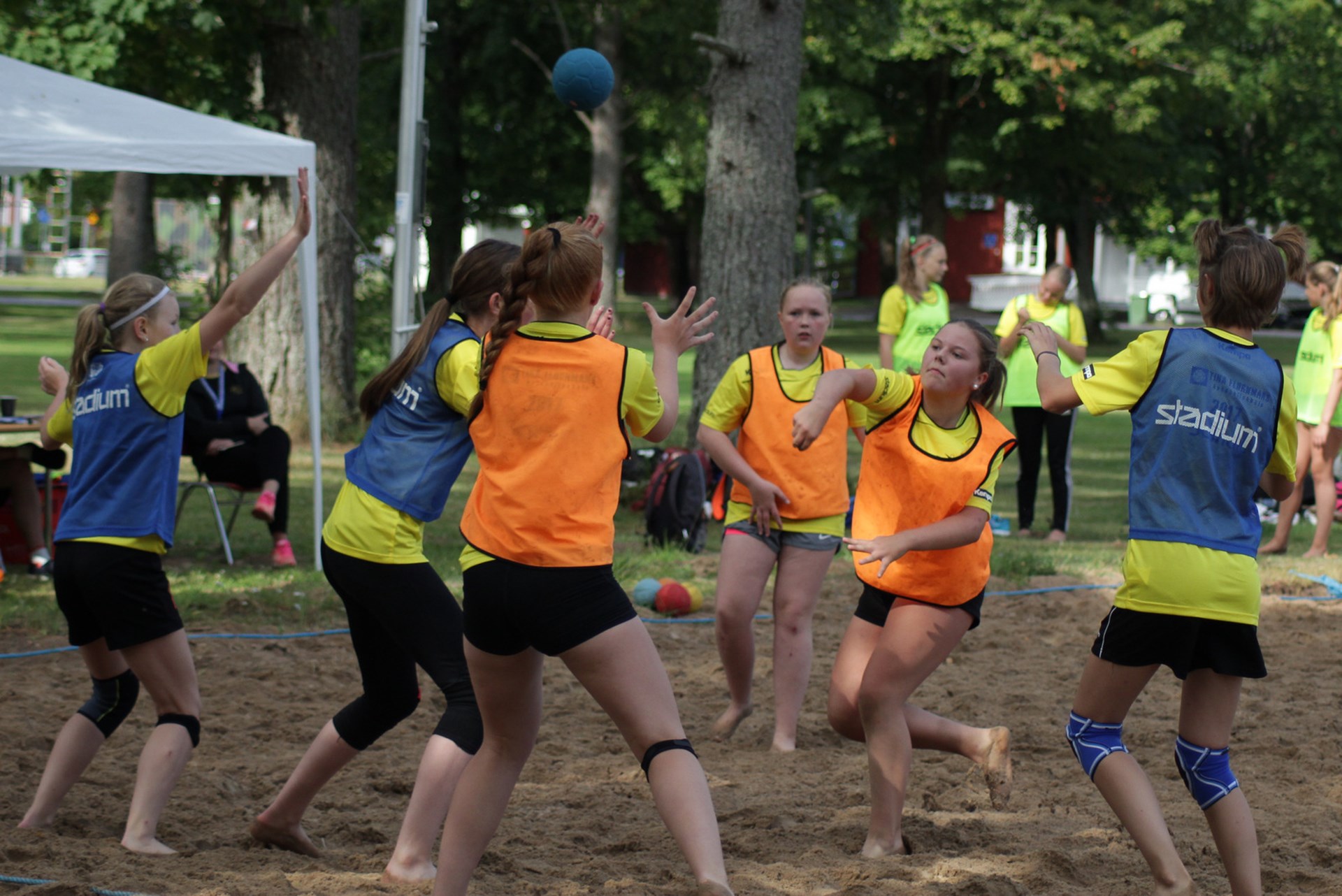 Beachhandboll | Tina Flognmans Handbollsskola